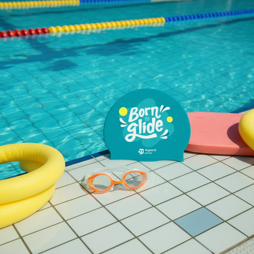 Born To GLIDE - Neptune Silicone Swim Cap – Neptune Actives