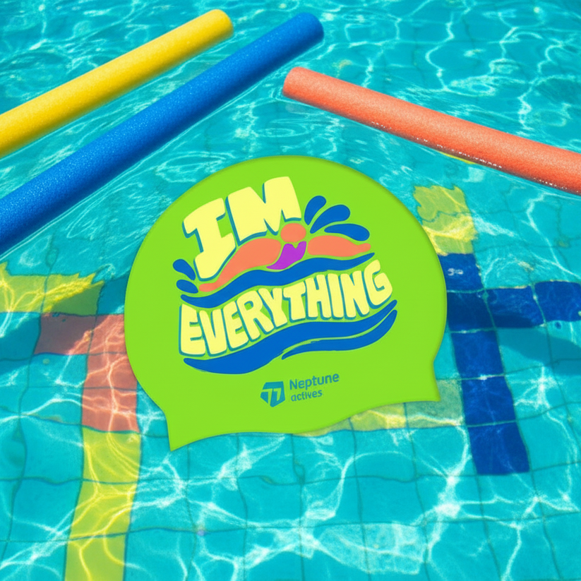 IM Everything - Neptune Silicone Swim Cap – Neptune Actives